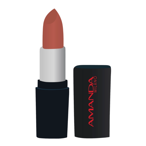 Amanda Milano Moist Matte Lipstick - 04 - 5 gm